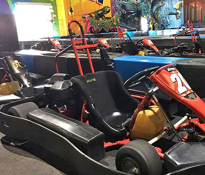 These aren't your childhood go-karts&mdash;sleek, powerful machines await drivers brave enough to channel their inner racing legend and trash-talk accordingly.