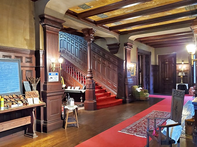 Step inside to grand wooden staircases and gleaming floors &ndash; Victorian craftsmanship that whispers tales of bygone elegance.