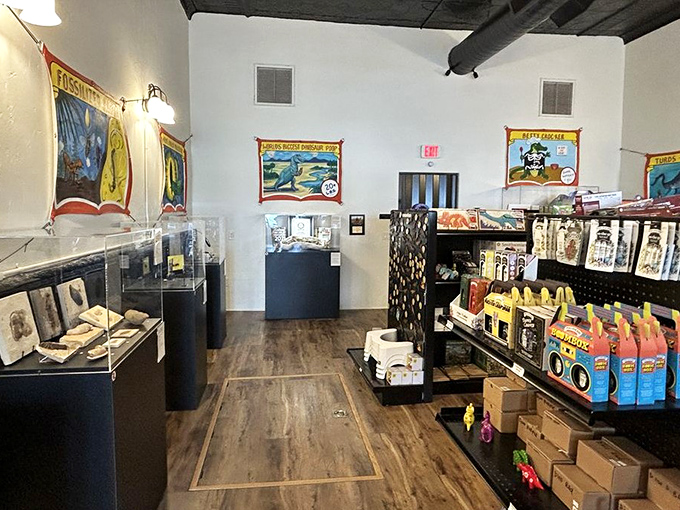 Inside, the museum transforms scientific specimens into conversation pieces with thoughtful displays that balance education with just the right touch of humor.