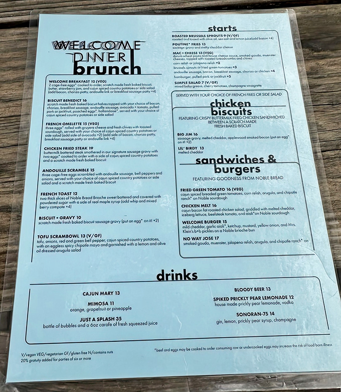 The menu reads like a love letter to Southern comfort with an Arizona twist &ndash; decisions have never been so deliciously difficult.