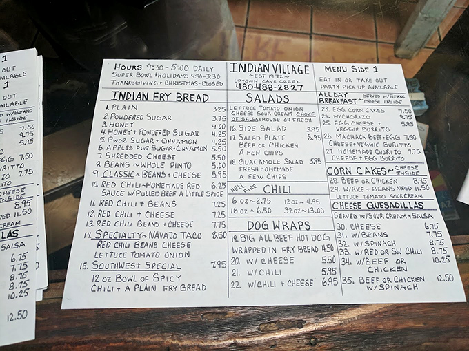 The handwritten menu board tells you everything you need to know &ndash; this place is about honest food with no pretension.