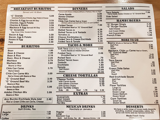 A treasure map of Mexican delights, this no-nonsense menu skips the frills and gets straight to what matters – seriously good food at honest prices.