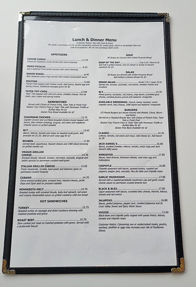 The menu reads like a love letter to burger enthusiasts – no fancy words needed when the food speaks this eloquently.