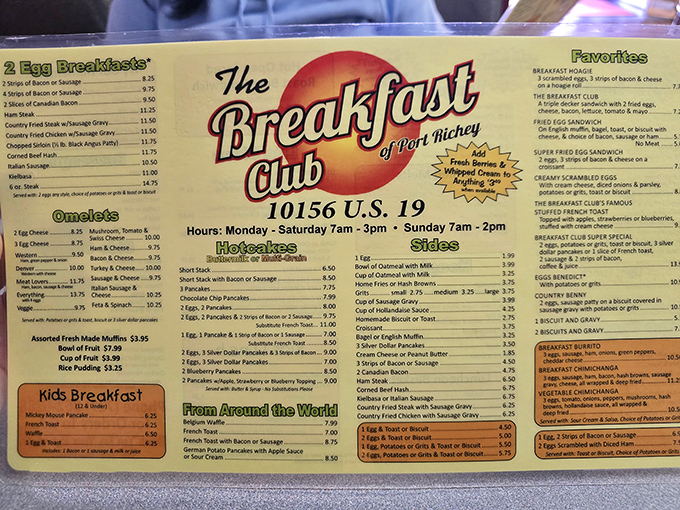 A menu that reads like a love letter to breakfast, featuring global inspirations alongside beloved classics.