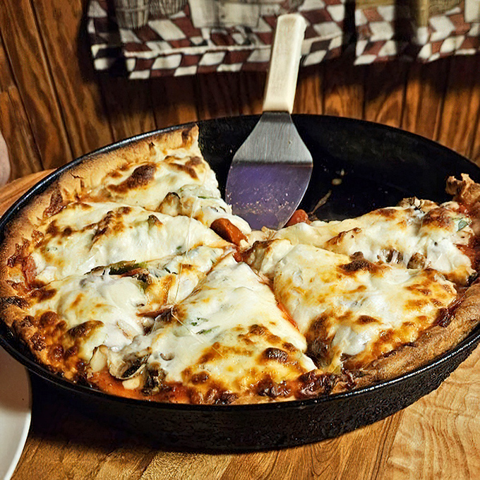 Behold the Big Leo in all its glory – a bubbling masterpiece where cheese stretches like a gymnast and toppings mingle in perfect harmony.