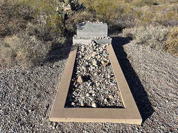 Swain Slaughter's grave reminds us that having an ironic name doesn't protect you from an ironic fate in the Old West.