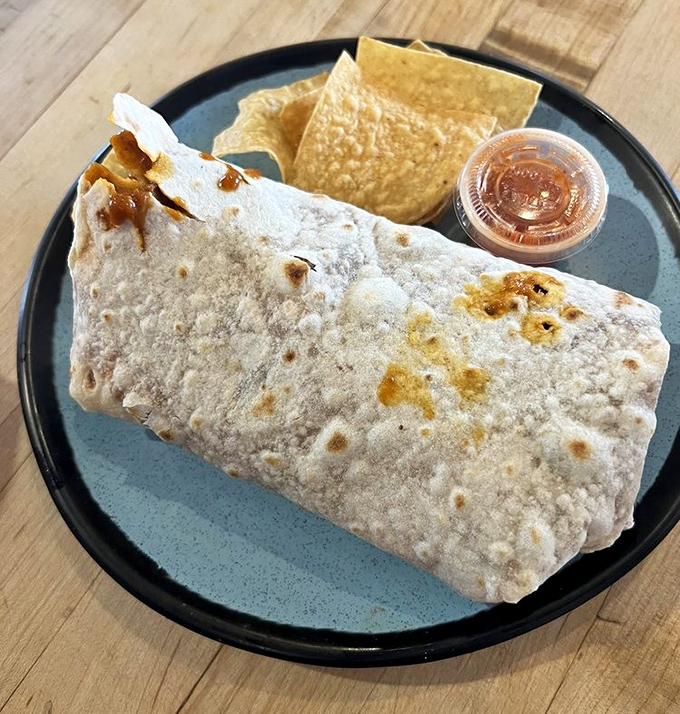 This isn't just any breakfast burrito &ndash; it's morning salvation wrapped in a house-made tortilla that puts all others to shame.
