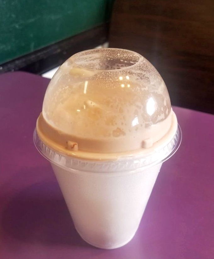 Thick enough to require serious straw strength, this chocolate masterpiece makes you wonder if all other milkshakes have been lying to you.