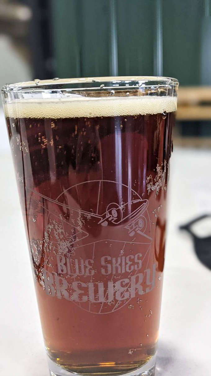 This amber nectar in a Blue Skies glass isn't just cider &ndash; it's liquid autumn captured at the peak of raspberry perfection.