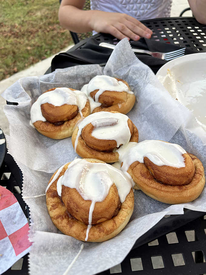 These aren't just cinnamon rolls &ndash; they're spiral-shaped miracles of dough and spice that might make you consider moving to Ohio permanently.