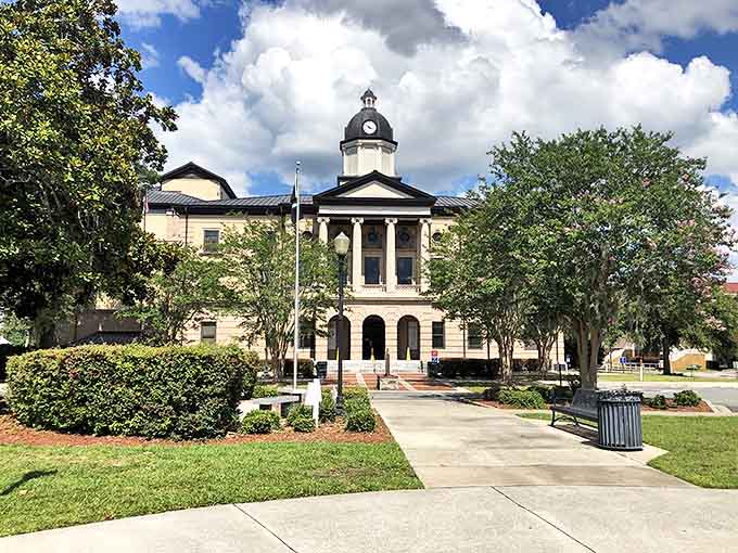 The Columbia County Courthouse stands as a stately reminder that some buildings were built when craftsmanship mattered. History with a side of architectural eye candy.