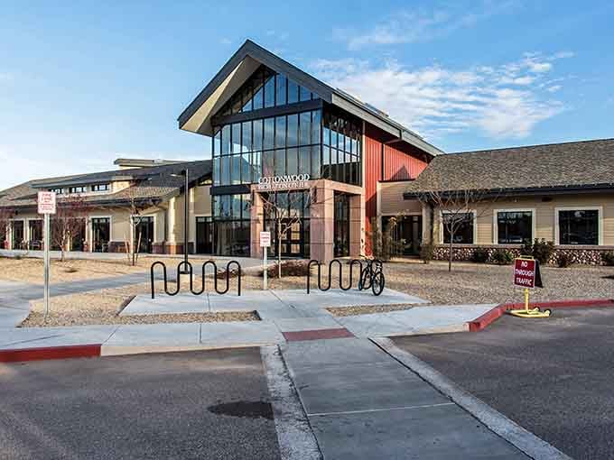The Cottonwood Recreation Center's modern architecture proves this town balances history with contemporary community amenities beautifully.