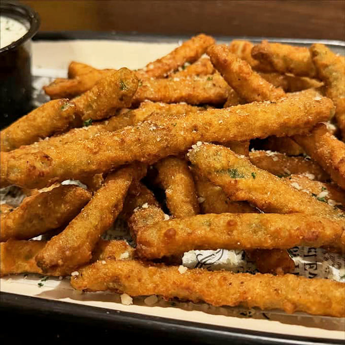 These aren't your average green beans – they're crispy, seasoned perfection that'll make you forget vegetables were ever considered just a side dish.