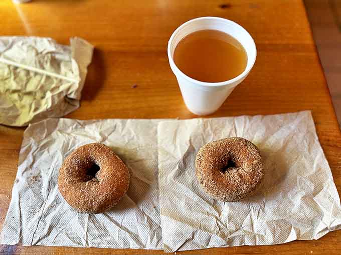 These aren't just donuts, they're edible joy rings &ndash; notice how they glisten with promise and zero pretension.