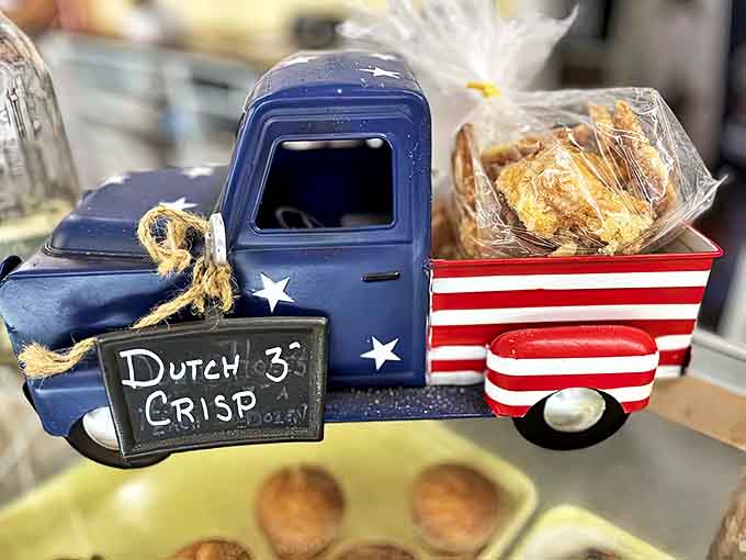 This patriotic little truck isn't just adorable &ndash; it's delivering Dutch Crisp to hungry customers who know that resistance is futile.