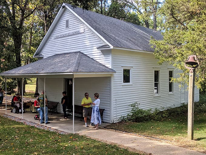 East Hickory Hill School where recess meant actual playing outside, not arguing about whose turn it is on the iPad during indoor break time.