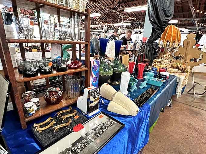 Crystal, Depression glass, and mid-century barware &ndash; because drinking from plastic cups is fine until you've sipped from vintage crystal.