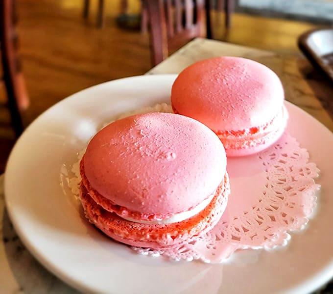 These pink macarons aren't just cookies &ndash; they're tiny works of art with the perfect balance of crisp shell and chewy interior.