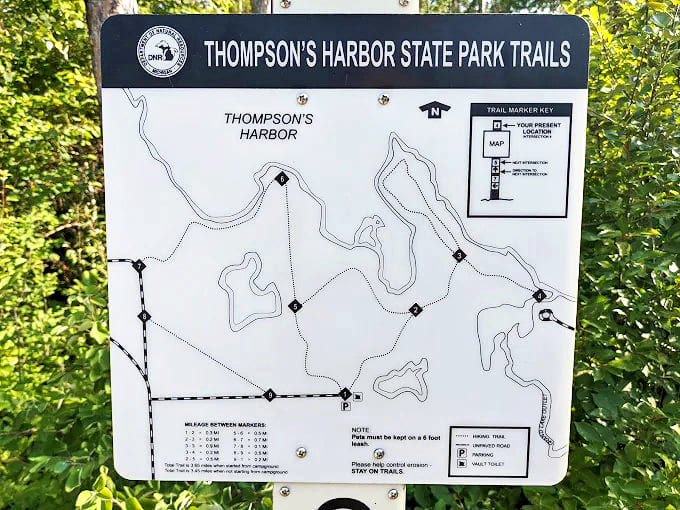 Adventure mapped out before you – Thompson's Harbor trails promise wilderness encounters without the crowds of more famous parks.