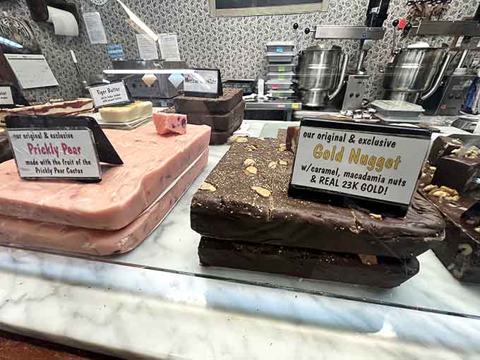 Each variety gets its own label and space to shine, because when you're this good, you deserve proper presentation and individual recognition.