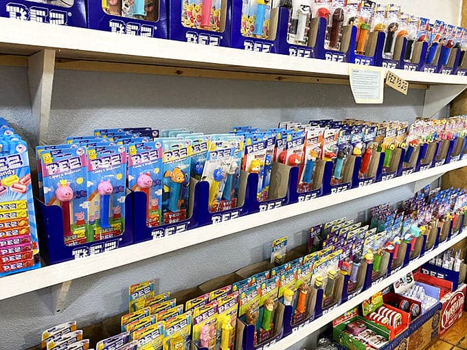 The PEZ dispenser collection would make any collector weak at the knees &ndash; from cartoon characters to superheroes, they're all standing at attention.