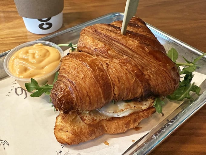 Behold the croissant in all its flaky, buttery glory, proof that some things really are worth getting out of bed for on a Saturday morning.