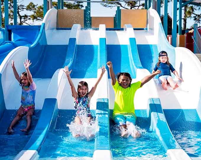 Pirate's Race: Where friendly competition meets high-speed splashing. Choose your lane, perfect your aerodynamics, and prepare for glorious defeat or victory.