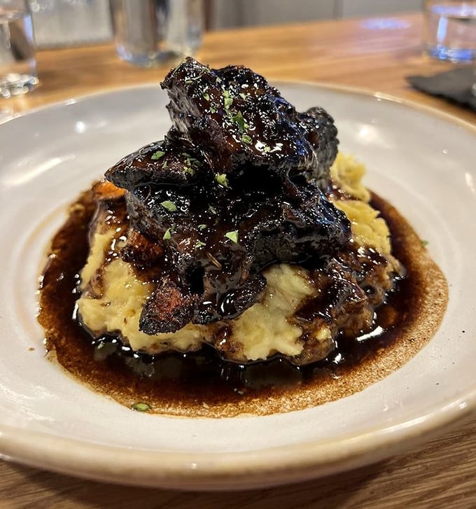 Fall-apart tender meat glistening with stout glaze atop creamy whipped potatoes&mdash;this isn't just dinner, it's an edible love letter.