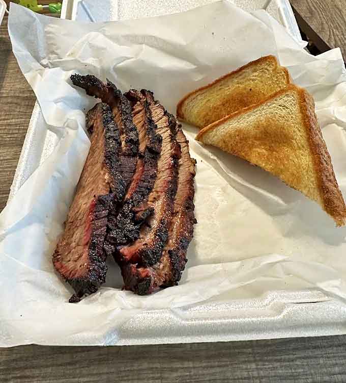 Brisket so perfectly smoked, you might catch yourself negotiating with your dining companion for their portion too.