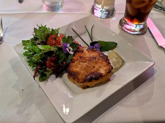 Not just food, but edible art – this perfectly prepared dish showcases T.J. Buckley's commitment to beautiful presentation without unnecessary fuss.