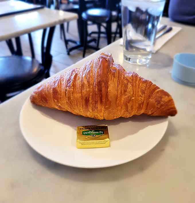 This croissant has more layers than your favorite mystery novel and tastes infinitely better.
