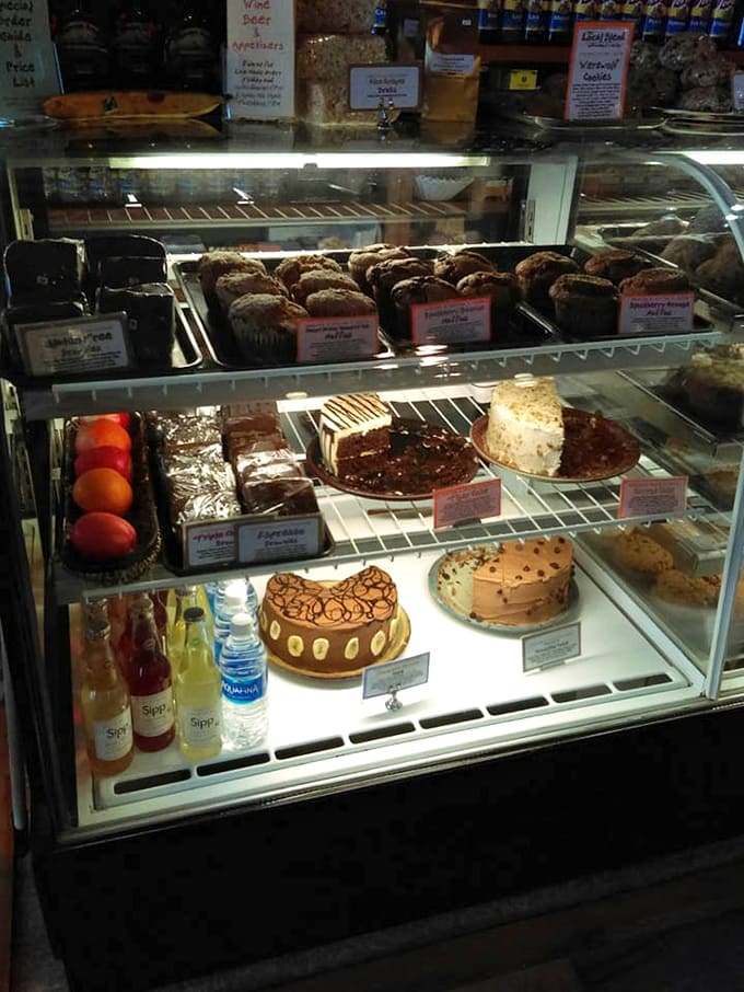 Behold the pastry case of dreams, where every baked good seems to whisper "choose me" in increasingly persuasive tones throughout the day.