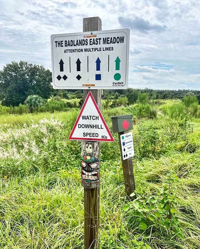 "Choose your own adventure" isn't just for books &ndash; Balm Boyette's trail markers guide explorers through Florida's wild interior.