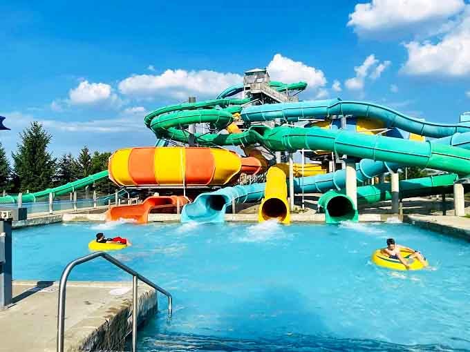 These twisting aquatic thrill rides prove that Ohioans don't need mountains to experience dramatic drops and unexpected turns.