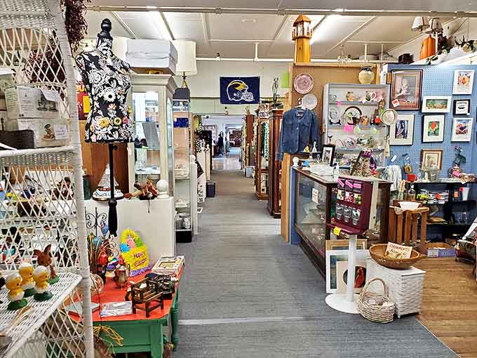 Navigate this magical maze of memories where every turn reveals another era's treasures waiting for their next chapter.