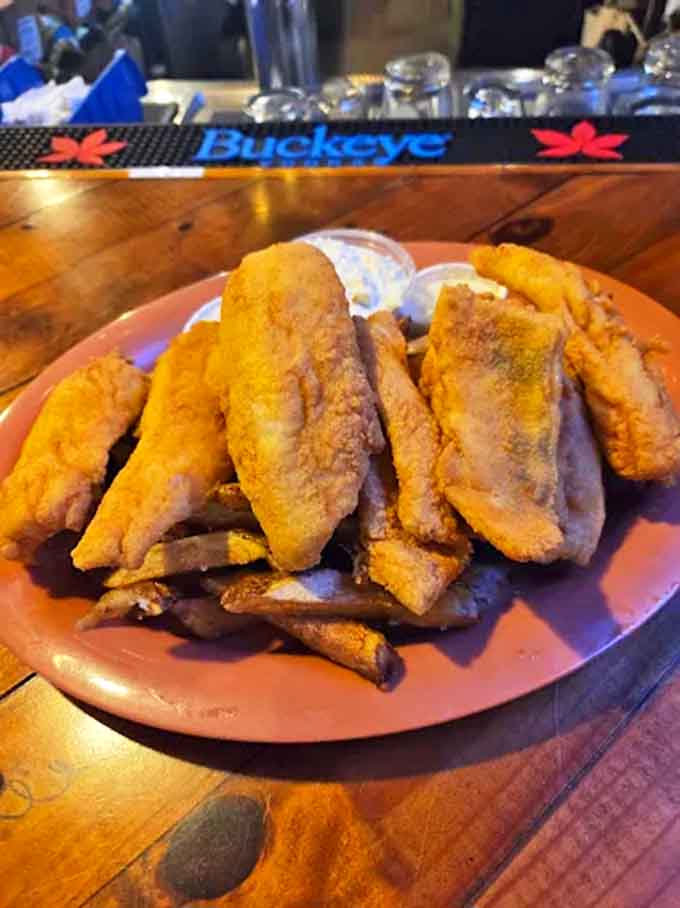 Golden-fried perfection on a plate &ndash; Tackle Box 2's legendary fish puts chain restaurants to shame with its crispy exterior and flaky interior.