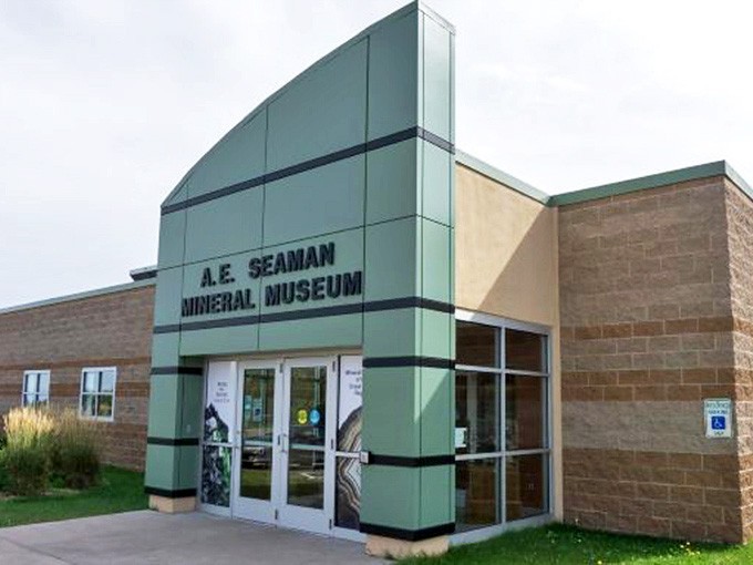 The A.E. Seaman Mineral Museum houses spectacular specimens that look more like abstract art than rocks, showcasing the region's rich geological heritage.