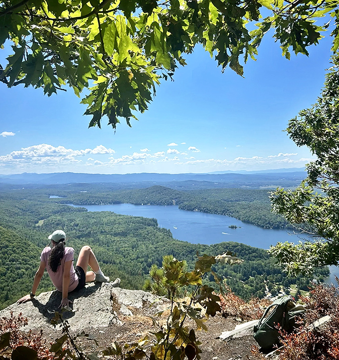 The reward after the climb: a panoramic vista that makes your quads forgive you for that steep ascent.