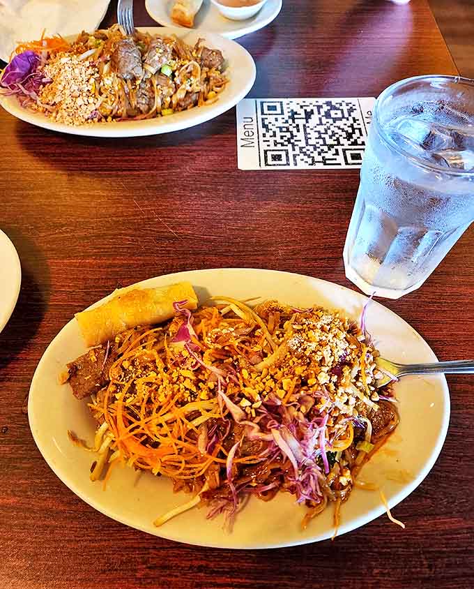 These heaping plates of Pad Thai aren't just noodles&mdash;they're edible postcards from Bangkok, complete with colorful garnishes and that perfect balance of sweet, sour, and savory.