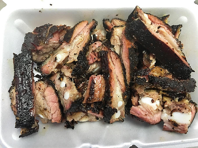 These aren't just ribs &ndash; they're edible evidence that patience is a virtue. Each bite delivers a sermon on the gospel of low and slow.