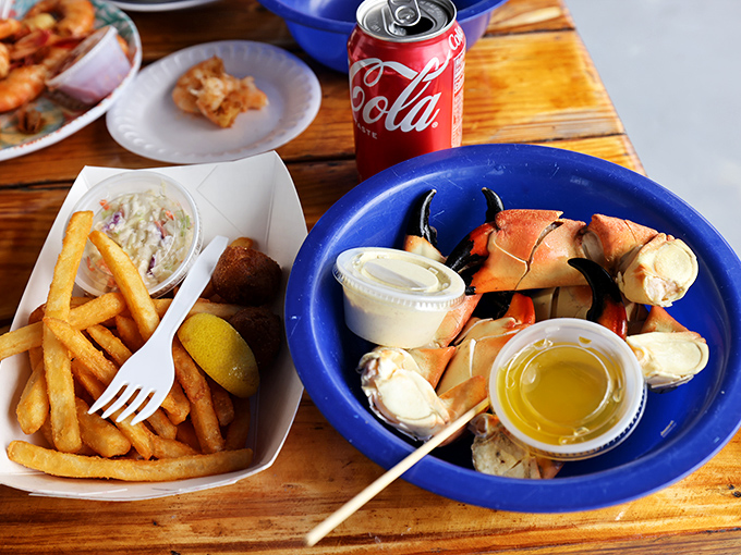 Golden fries and creamy coleslaw&mdash;the perfect supporting actors to the star of your plate. Simple pleasures done absolutely right.