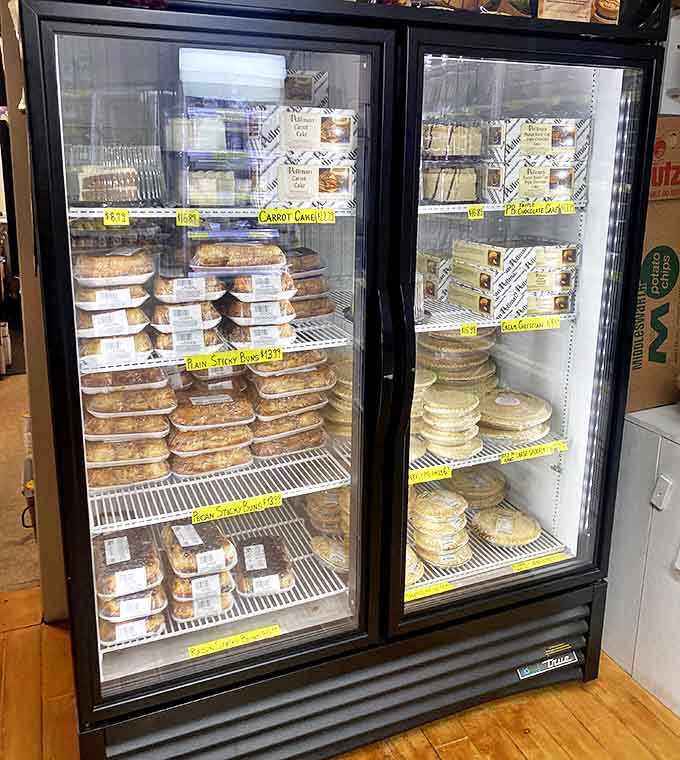 The refrigerated case &ndash; where diet plans go to die and happiness is measured in flaky crusts and perfect fillings.