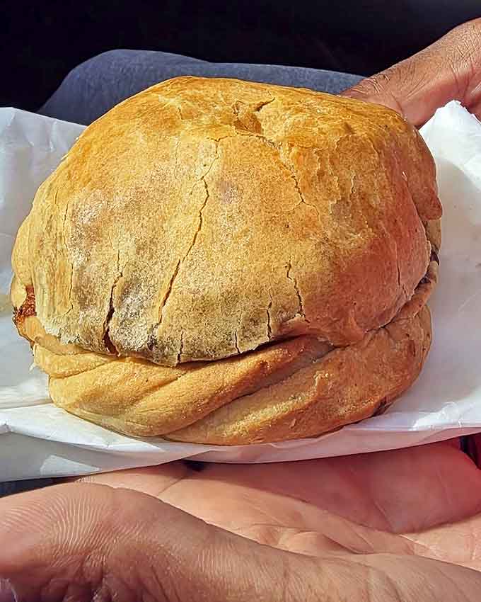 That flaky crust gives way to warm, spiced apples that would make any pie jealous of this portable perfection.