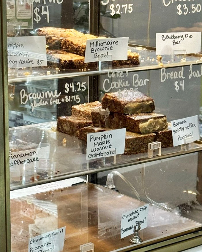 Pumpkin maple walnut crumb bars that taste like fall had a love affair with butter &ndash; displayed like the edible treasures they are.