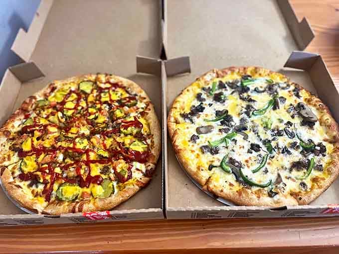 Two worlds collide deliciously &ndash; classic sandwiches reimagined as pizza toppings that somehow make perfect culinary sense.