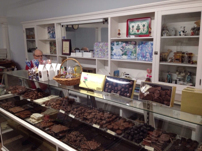 Decisions, decisions! Each glass compartment promises a different adventure for your taste buds.