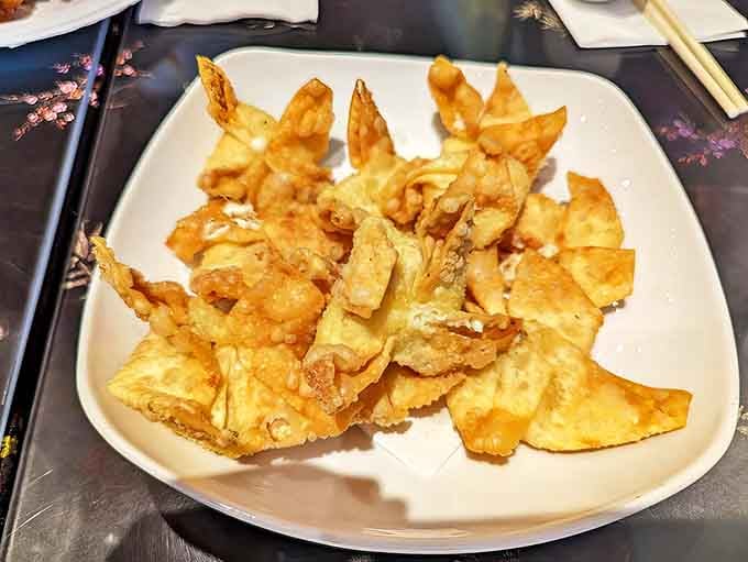 Crispy, golden, and utterly irresistible &ndash; these cheese rangoons shatter the myth that simple appetizers can't be transcendent. The crunch heard 'round Michigan!