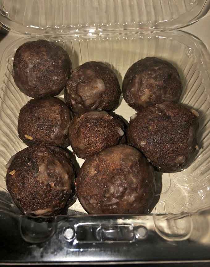 These chocolate bombs aren't just donuts, they're little spheres of happiness that could make Monday mornings bearable.