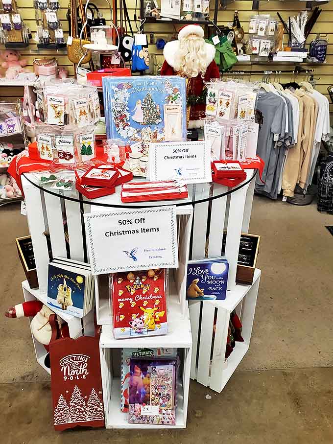 Christmas lingers year-round at Riverside Centre, with holiday treasures that evoke nostalgic December memories.