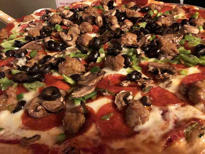 When you can't decide on toppings, Dino's lets you have your pizza and eat it too.